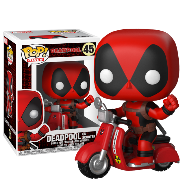 Funko POP Figures - Deadpool on Scooter | Blindbox.eu