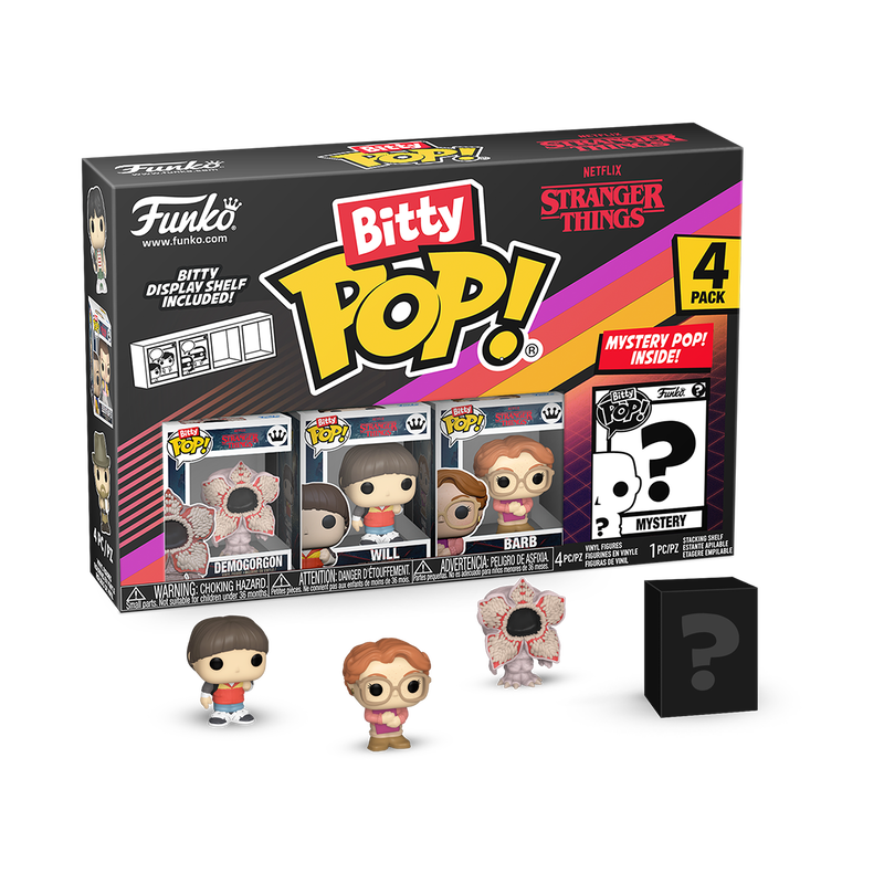 Bitty POP Figures - Demogorgon Stranger Things 4PK Bitty POP | Blindbox.eu