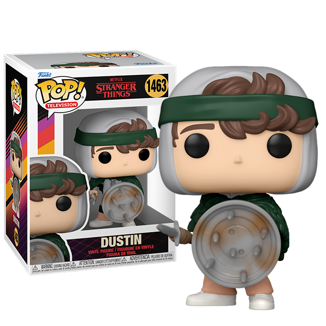 Funko POP Figurky - Dustin se štítem | Blindbox.cz