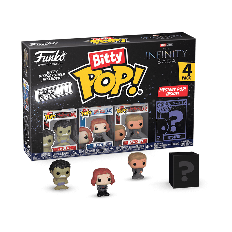 Bitty POP Figurky - Marvel Hulk 4PK Bitty POP | Blindbox.cz