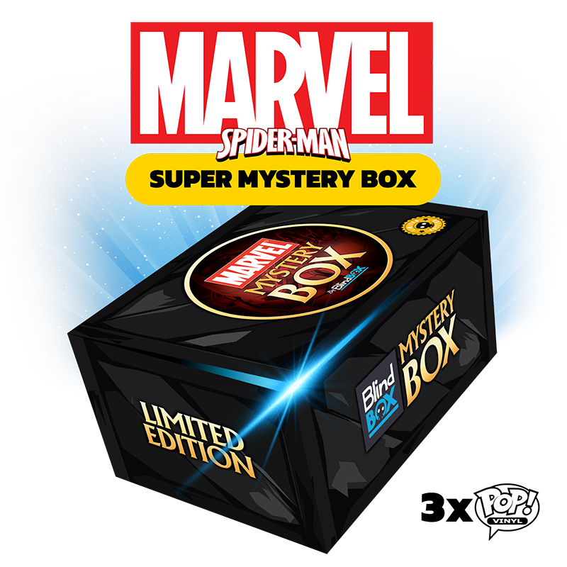 Super Mystery Box Mystery Boxy - Marvel Spider-Man 3PK | Blindbox.cz