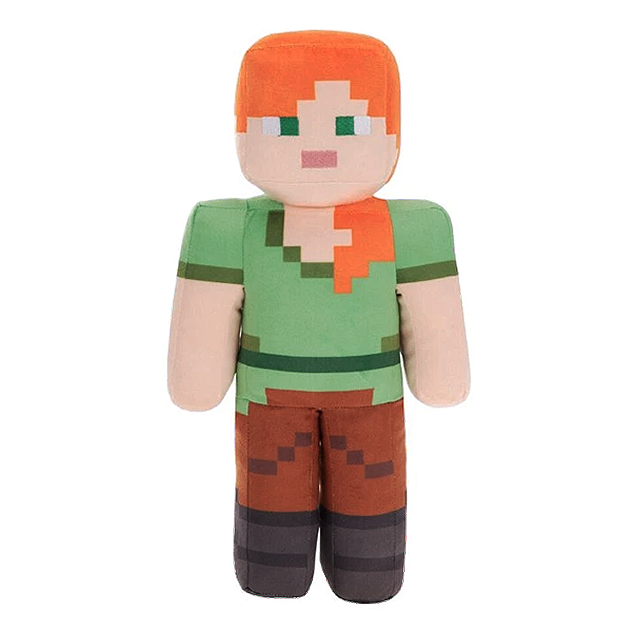 Cards and accessories - Minecraft Alex - plush figure 35 cm | Blindbox.eu