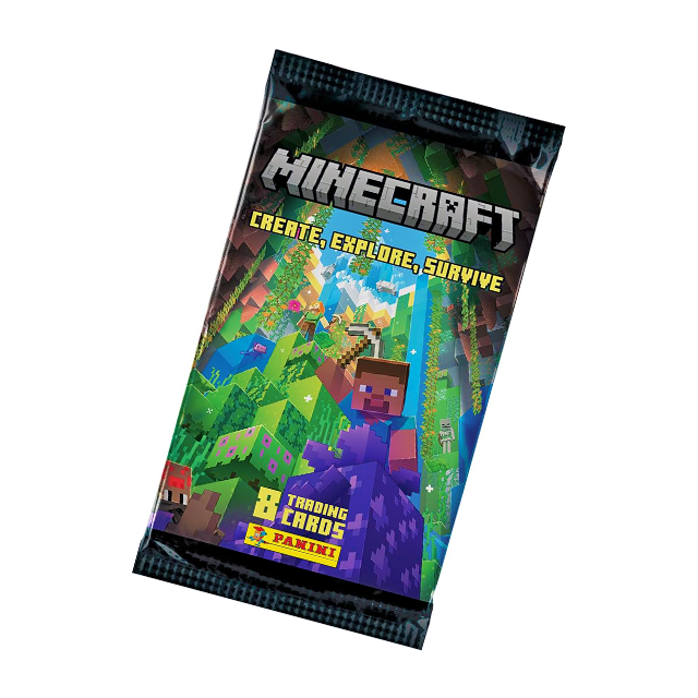 Karty i akcesoria - Minecraft - Create, Explore, Survive Trading Cards ...