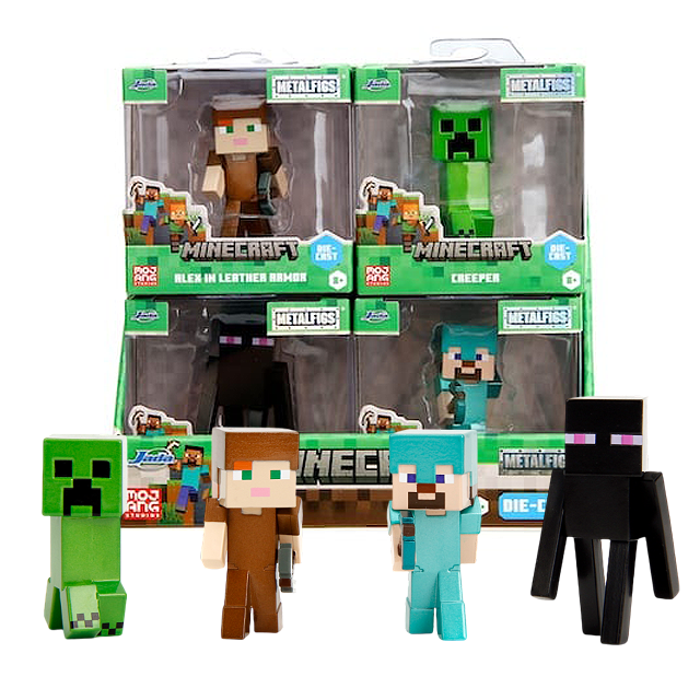 Figures - Minecraft Nano Metal figures 2 | Blindbox.eu