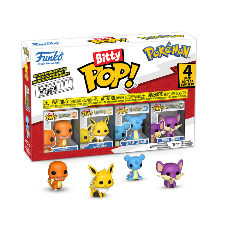 Bitty POP Figures - Pokémon Charizard 4PK Bitty POP | Blindbox.eu