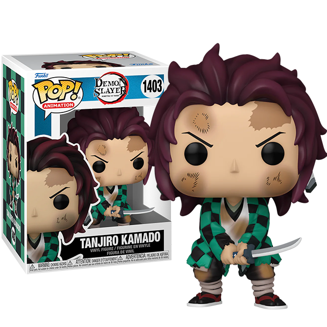 Funko POP Figures - Tanjiro Training - Demon Slayer | Blindbox.eu