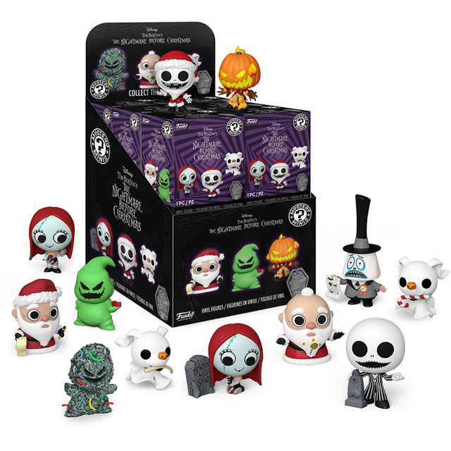 Mystery Minis Figures - The Nightmare Before Christmas 30th - Blindbox ...